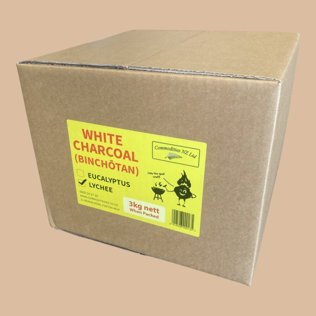 Commodities Binchotan Charcoal Lychee 3kg - BBQ Central