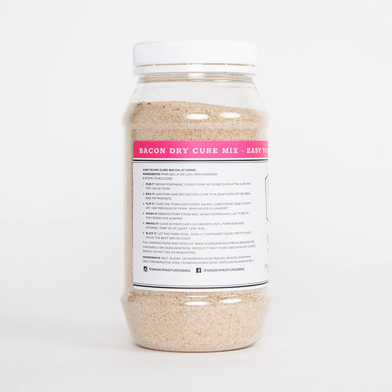Smoky Pastures Bulletproof Bacon Dry Cure Mix - BBQ Central