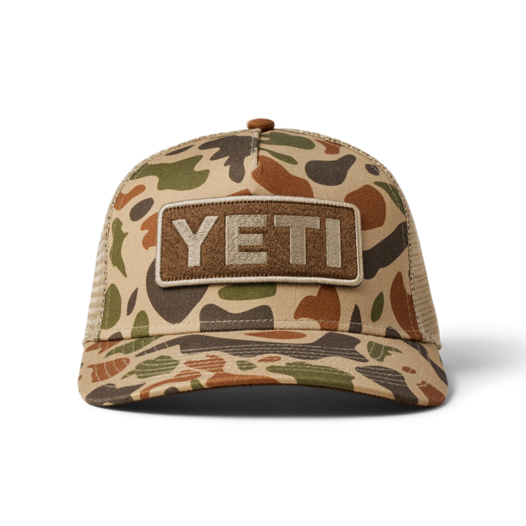 YETI Full Camo Trucker Hat - BBQ Central