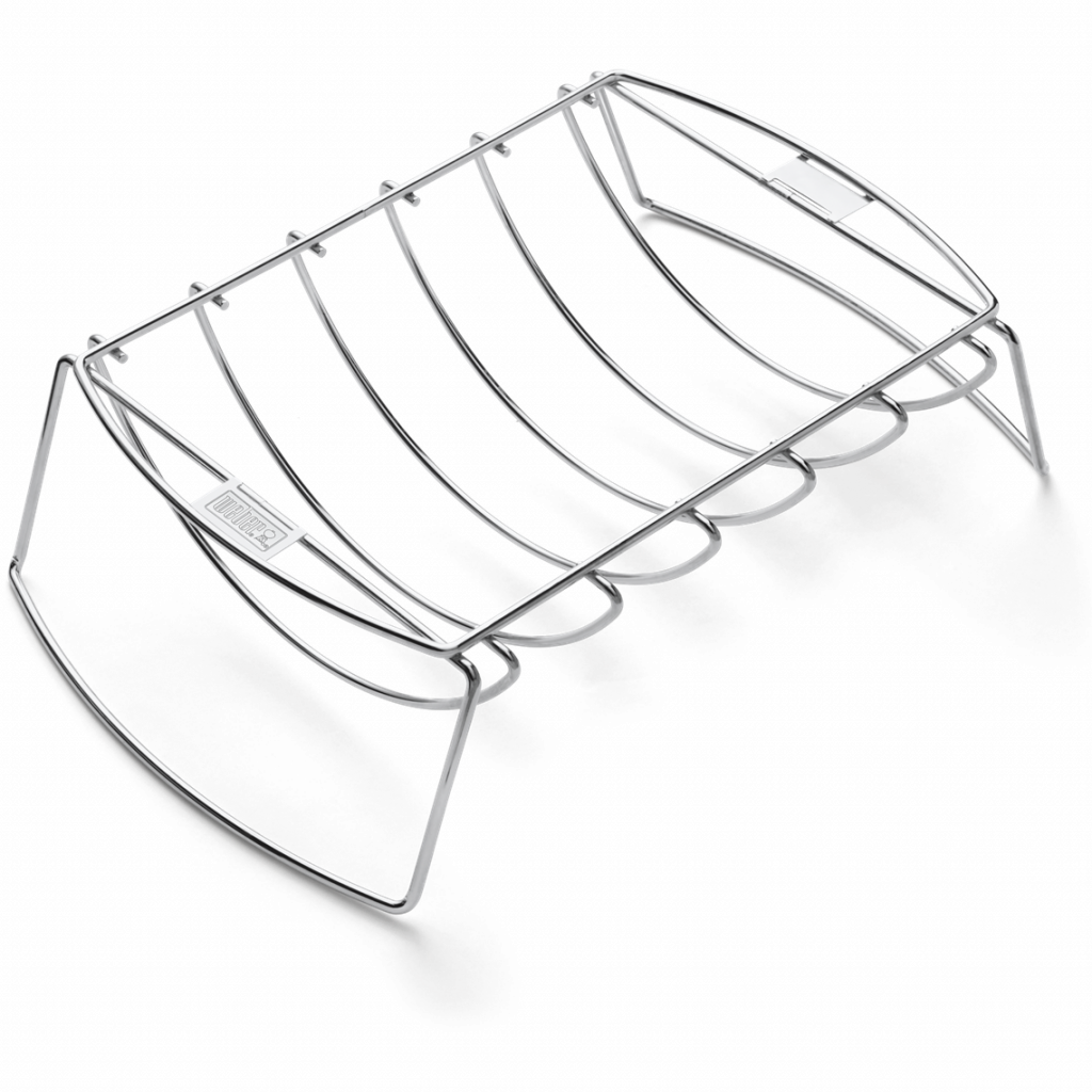 Weber Reversible Rib and Roast Holder - BBQ Central