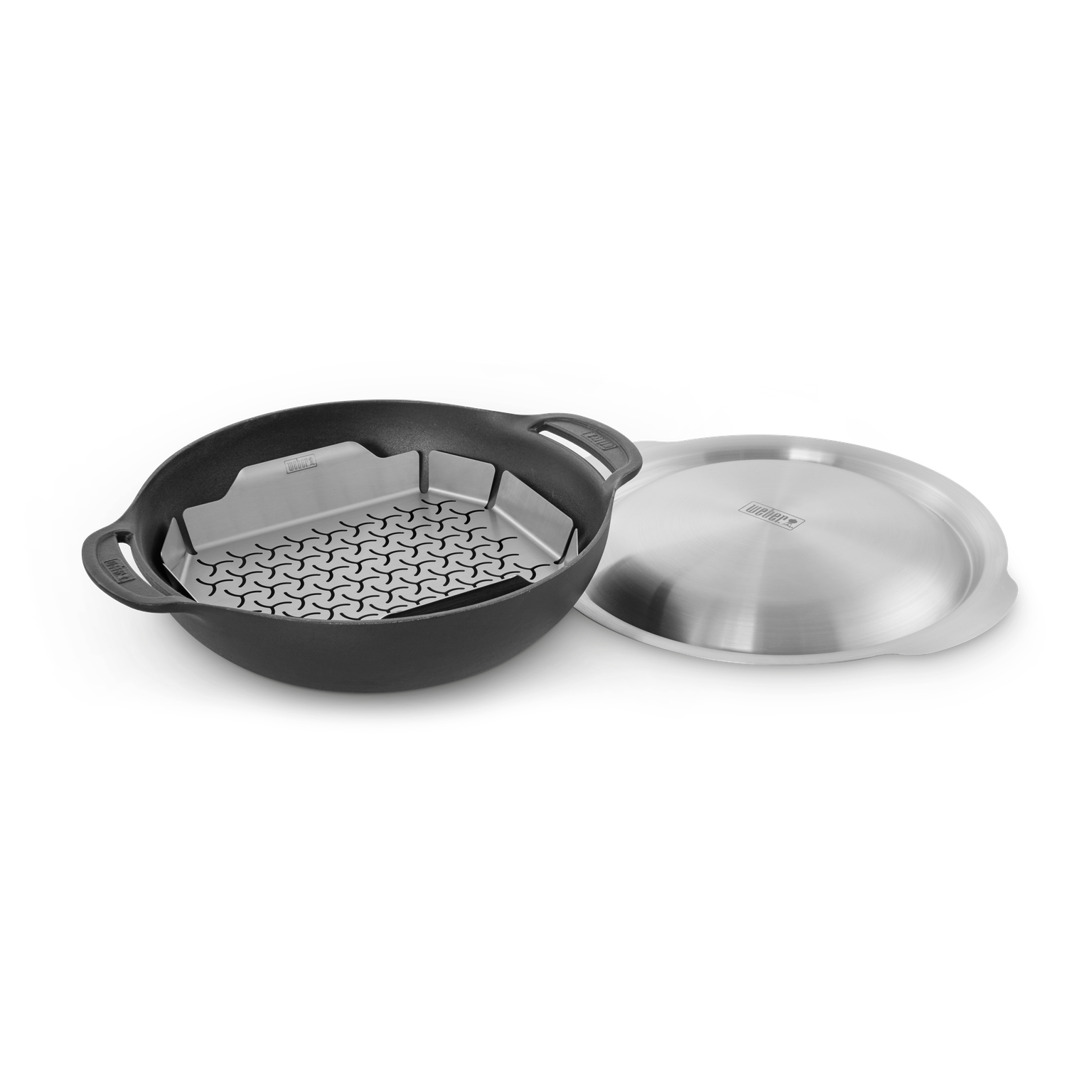 Weber GBS Cast Iron Wok and Steamer - BBQ Central