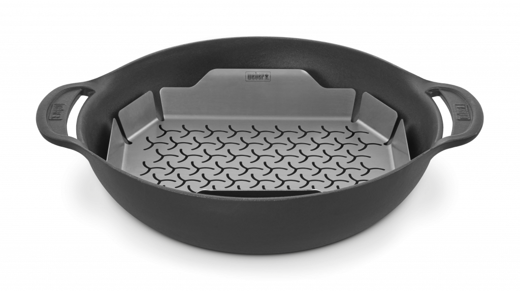Weber GBS Cast Iron Wok and Steamer - BBQ Central